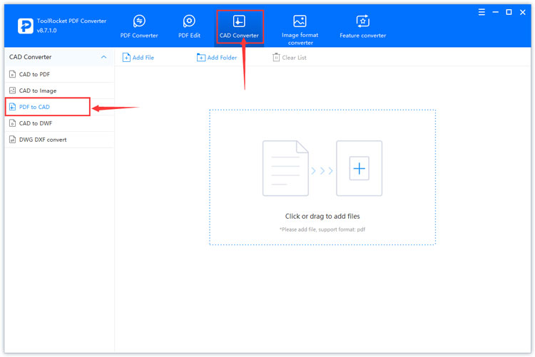 PDF to CAD Converter for Windows, iPhone and Android