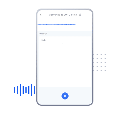 Audio to Text: Convert voice/recording to text with high accuracy