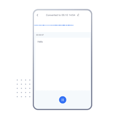 Audio to Text: Convert voice/recording to text with high accuracy
